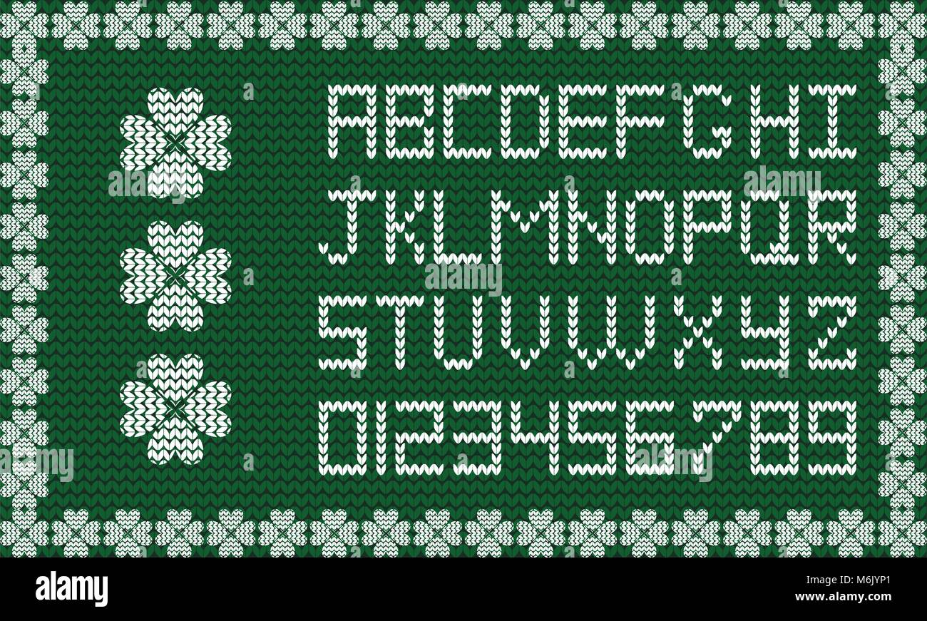 Latin script embroidery Stock Vector Images - Alamy