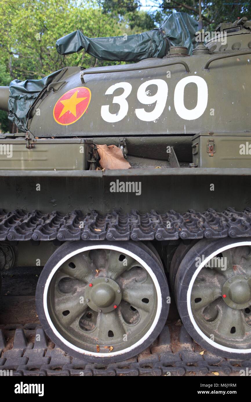 Replica of the tank that crashed the front gates of the Independence ...