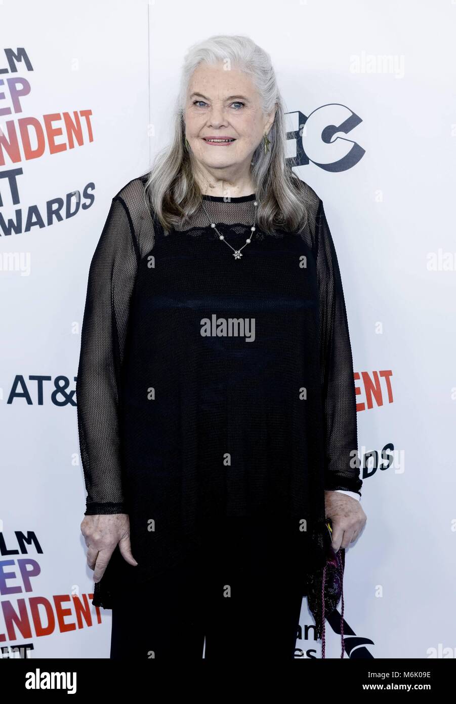 Lois Smith attends the Film Independent Spirit Awards in a tent in ...