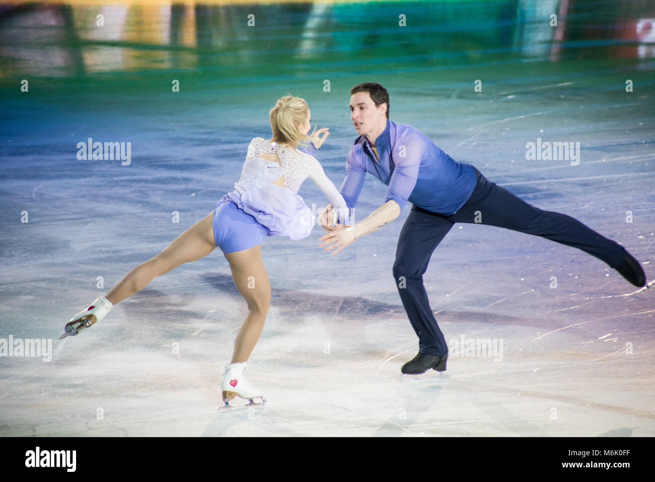 Zürich, Switzerland, 04 March 2018 - Aljona Savchenko & Bruno Massot ...