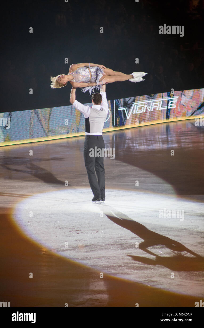 Zürich, Switzerland, 04 March 2018 - Aljona Savchenko & Bruno Massot ...