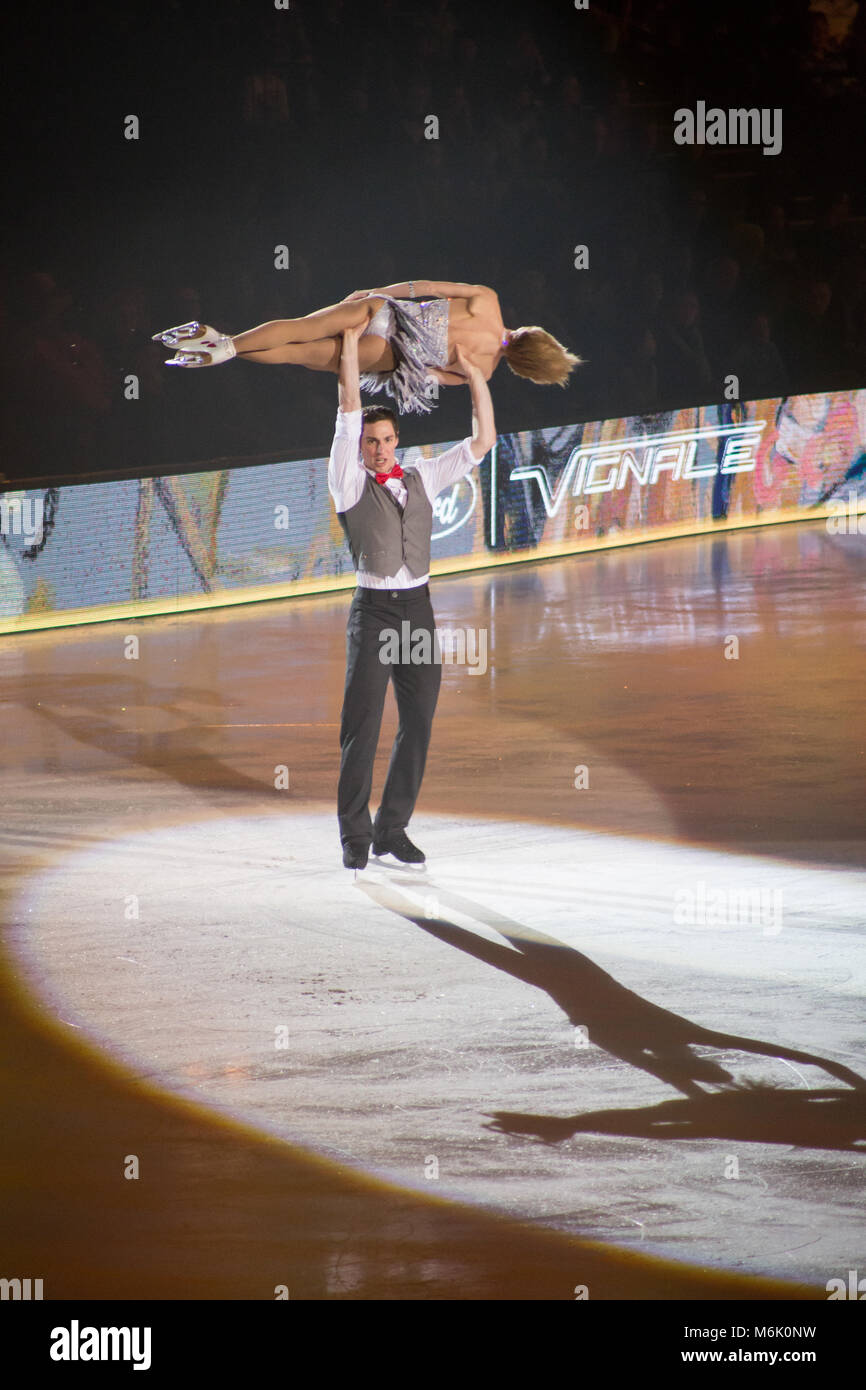Zürich, Switzerland, 04 March 2018 - Aljona Savchenko & Bruno Massot ...