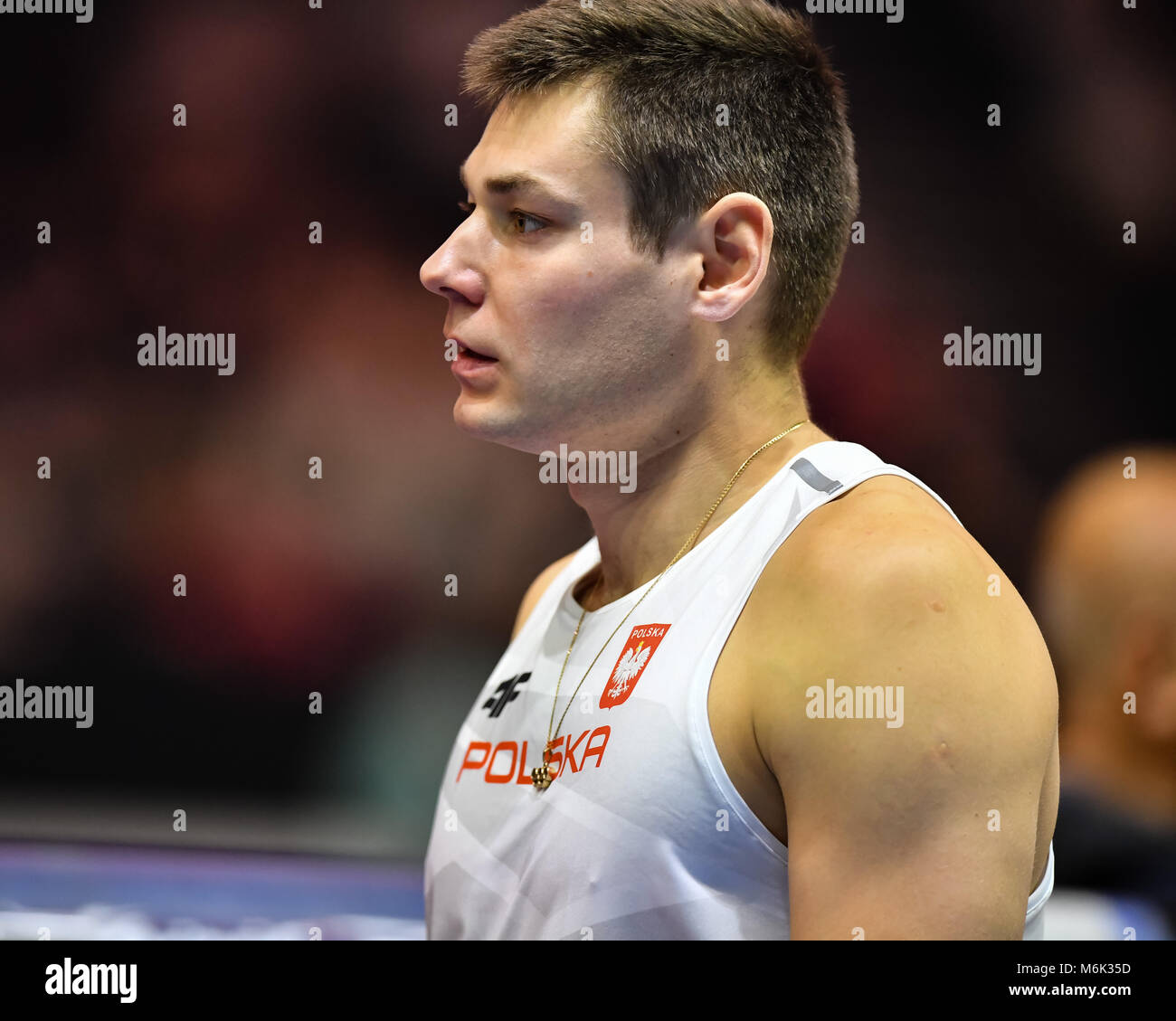Birmingham, UK. 4th Mar, 2018. Pawel Wojciechowski (POL) in Men's Pole ...