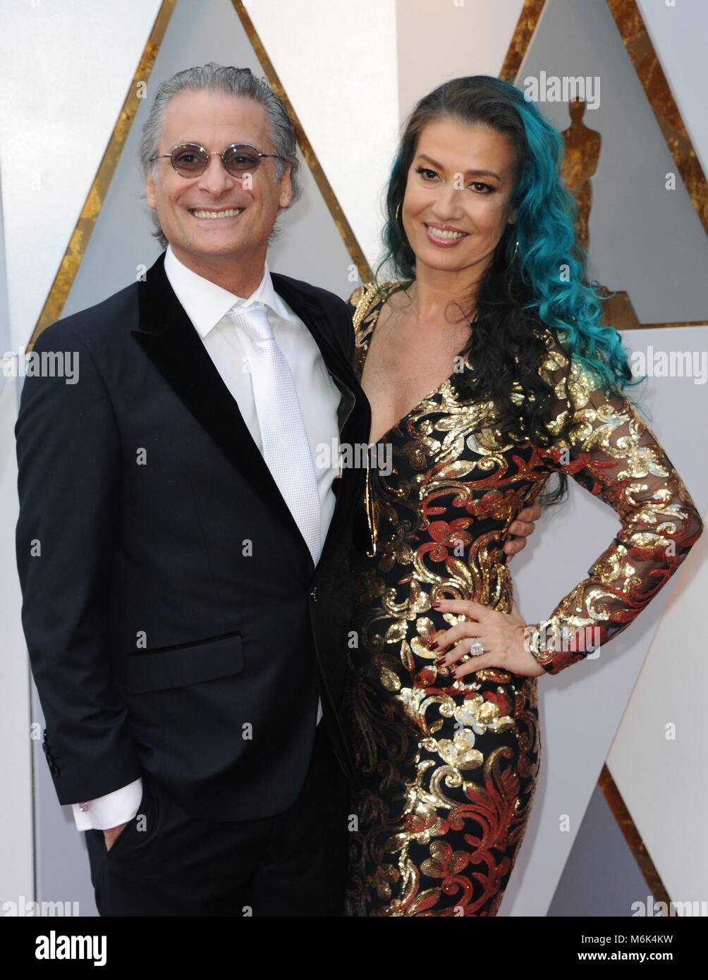 Los Angeles, CA, USA. 4th Mar, 2018. Mark Mangini, Ann Mangini at ...