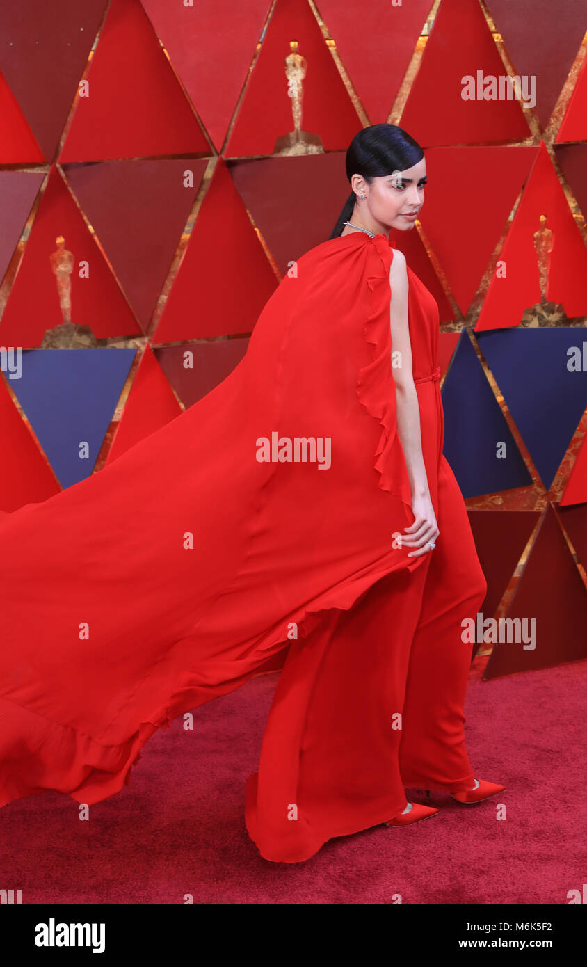 Los Angeles, USA. 4th Mar, 2018. U.S. singer and actress Sofia Carson ...