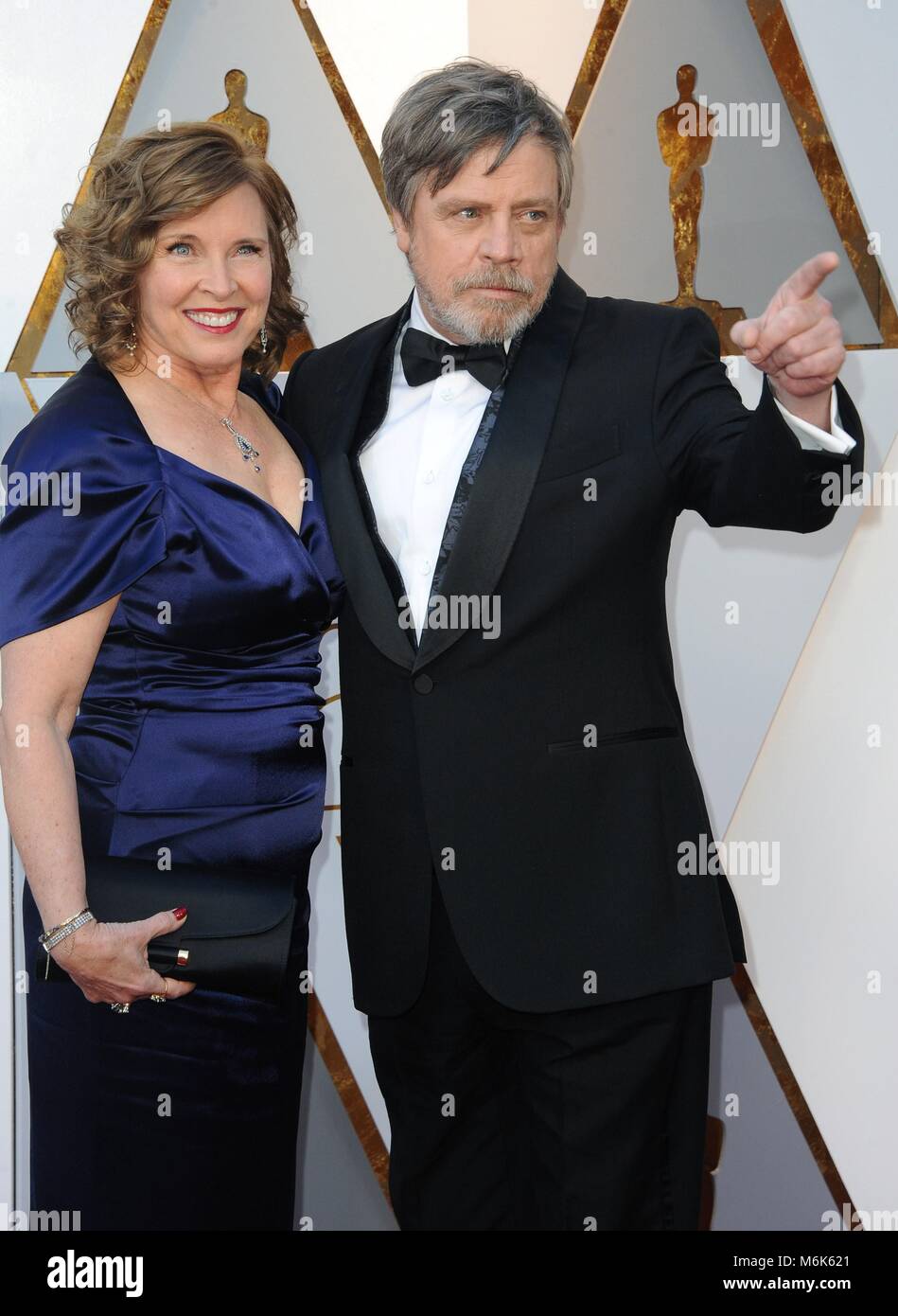 Los Angeles, CA, USA. 4th Mar, 2018. Mark Hamill, Marilou Hamill at ...