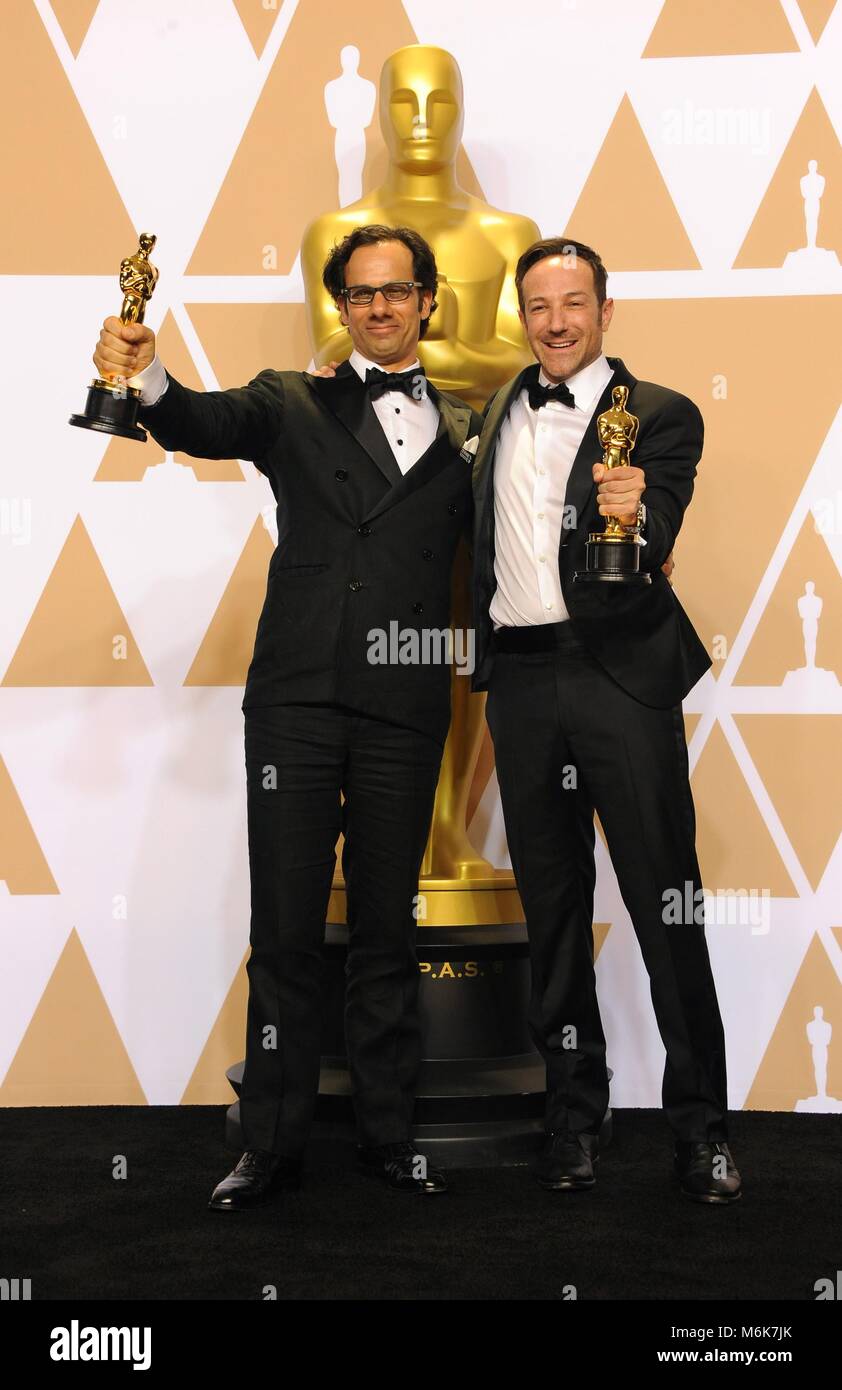 Los Angeles, CA, USA. 4th Mar, 2018. Dan Cogan, Bryan Fogel in the ...