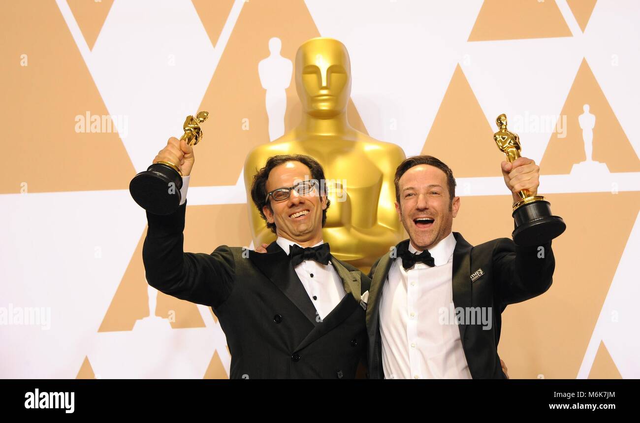 Los Angeles, CA, USA. 4th Mar, 2018. Dan Cogan, Bryan Fogel in the ...