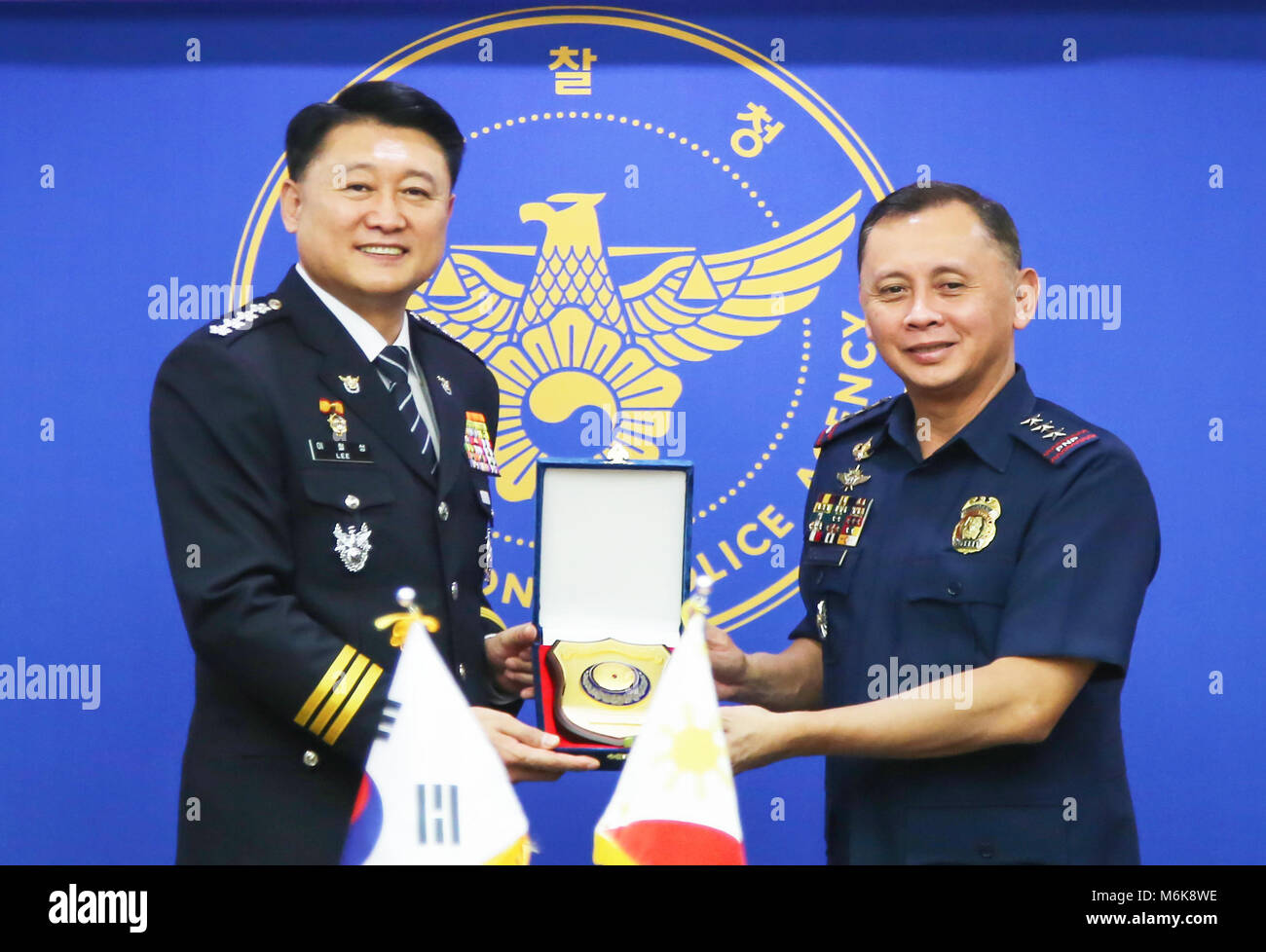 05th Mar, 2018. Philippine deputy police chief visits Seoul Lee Chul ...
