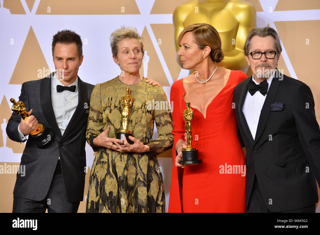 Los Angeles, California, USA. 4th March, 2018. Gary Oldman, Frances ...