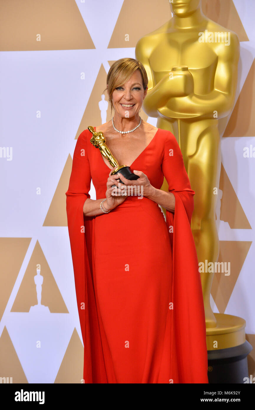 Los Angeles, California, USA. 4th March, 2018. Allison Janney at the ...