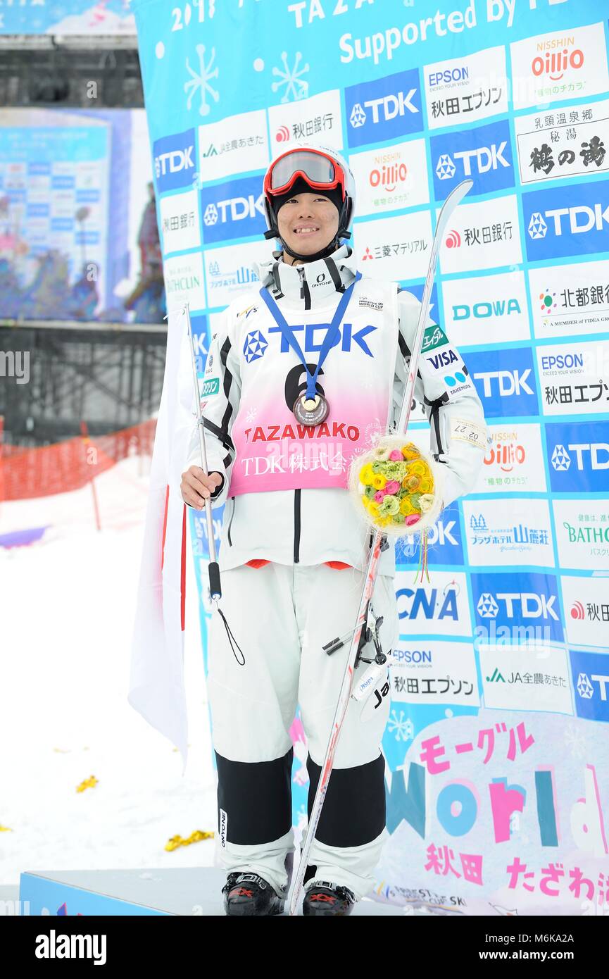 Tazawako, Akita, Japan. 3rd Mar, 2018. Ikuma Horishima (JPN) Freestyle ...