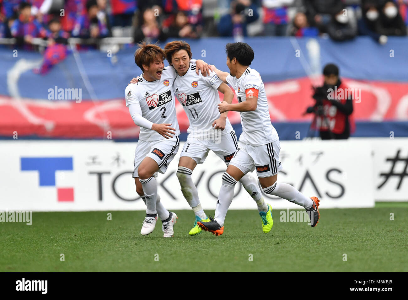 Tokyo, Japan. 3rd Mar, 2018. (L-R) Katsuya Nagato, Naoki Ishihara ...