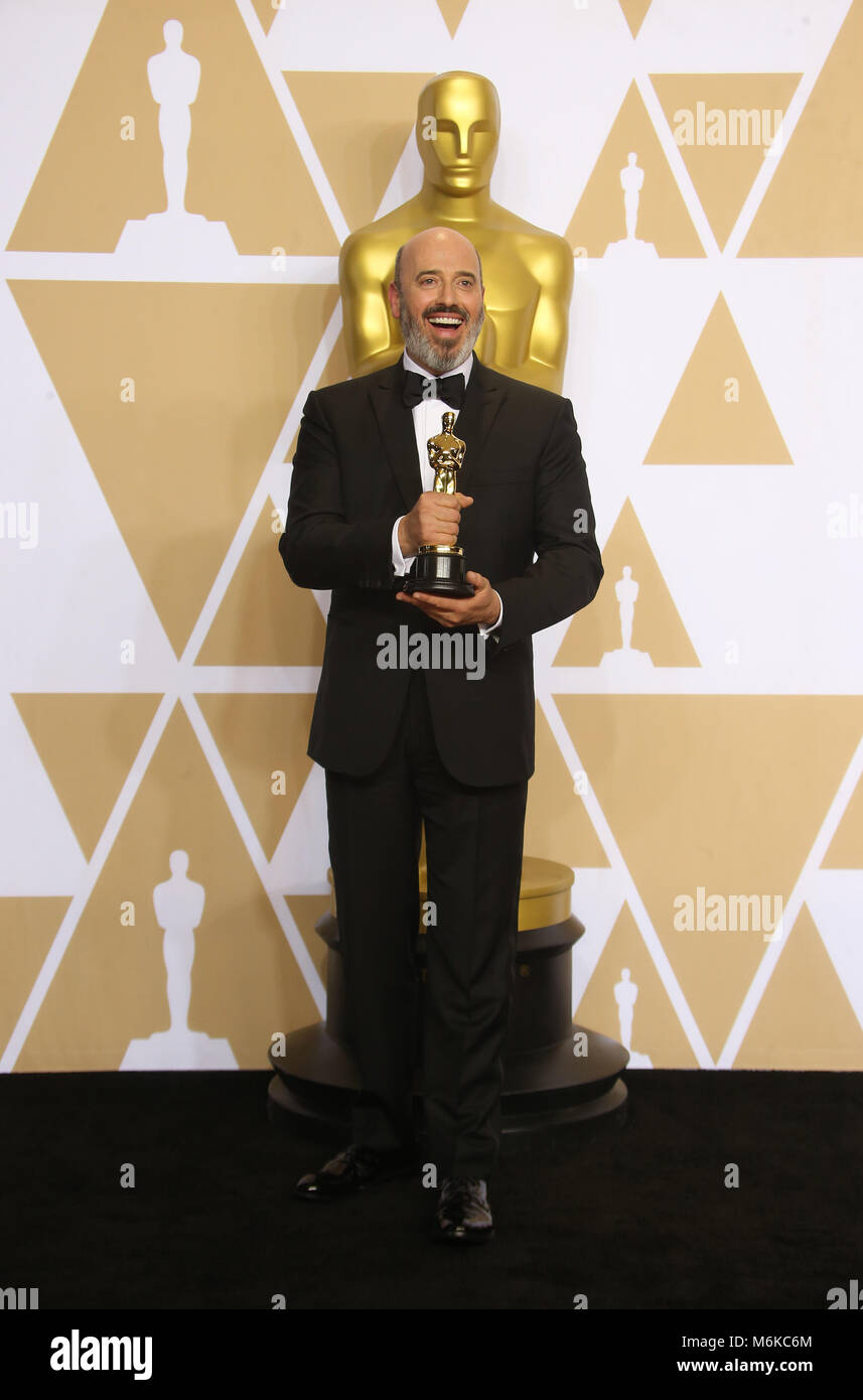Hollywood, Ca. 4th Mar, 2018. Mark Bridges, in the press room at the ...