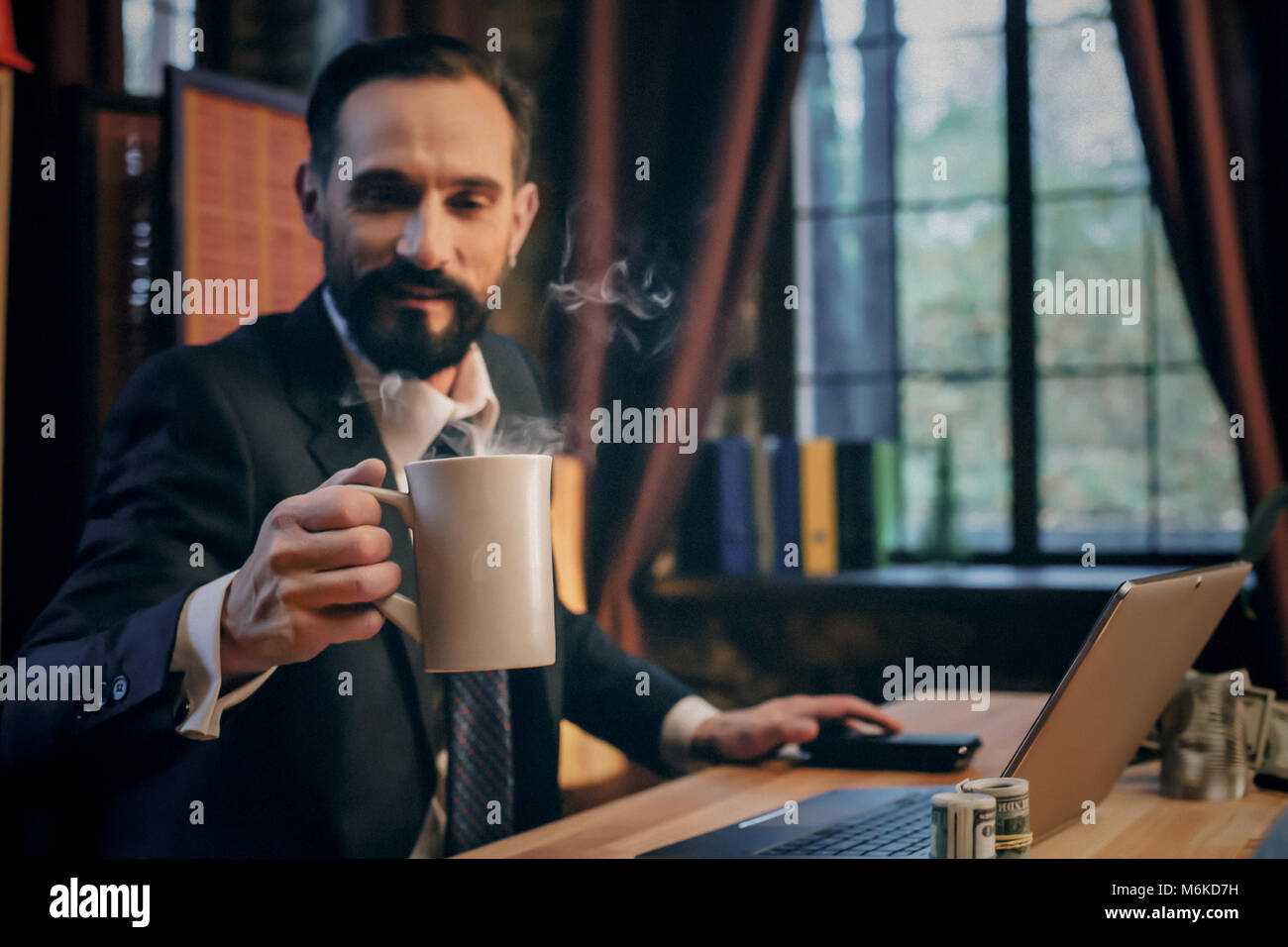 Luxury office desk hi-res stock photography and images - Alamy