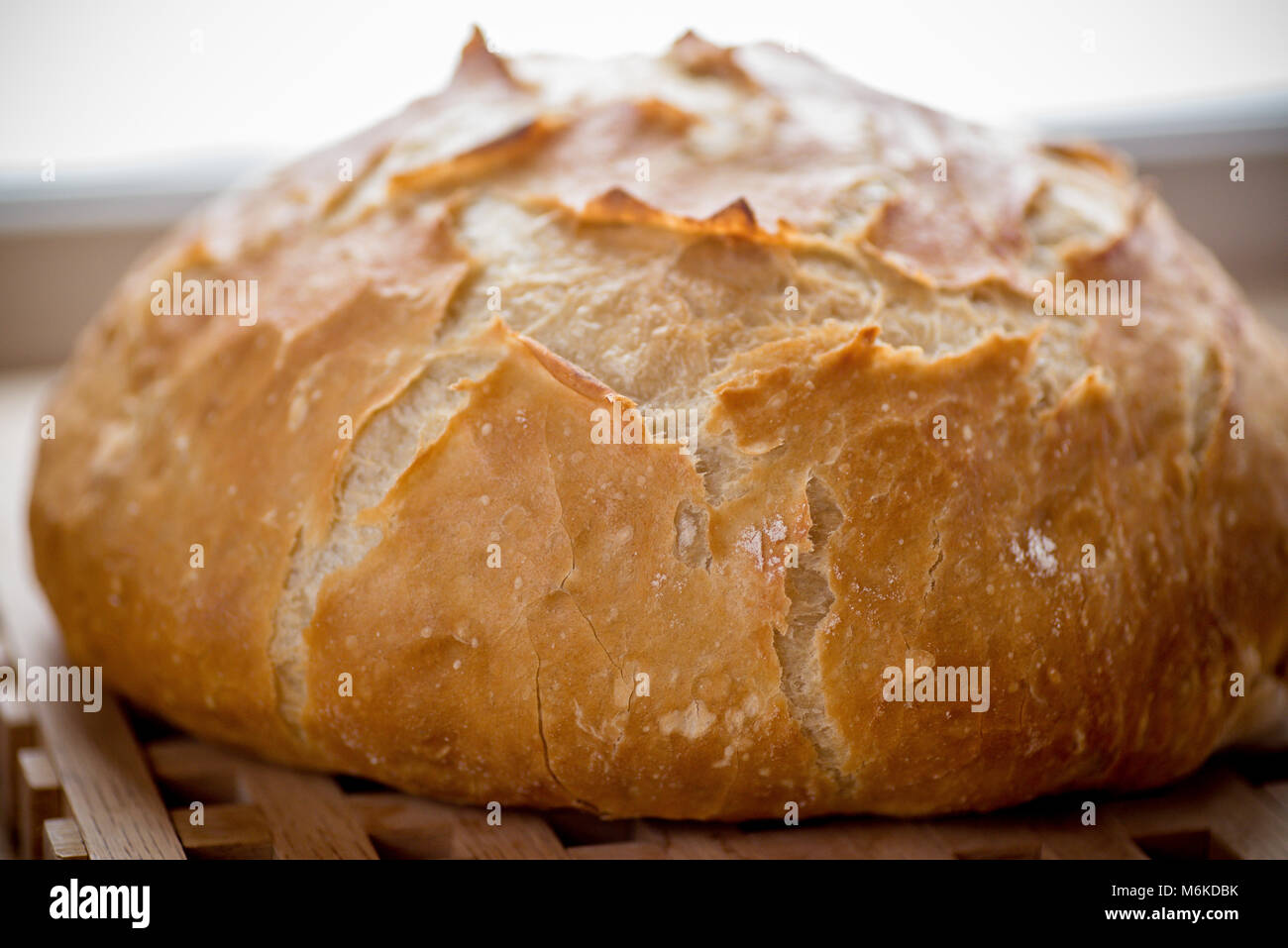 Rustic loaf of bread hi-res stock photography and images - Alamy