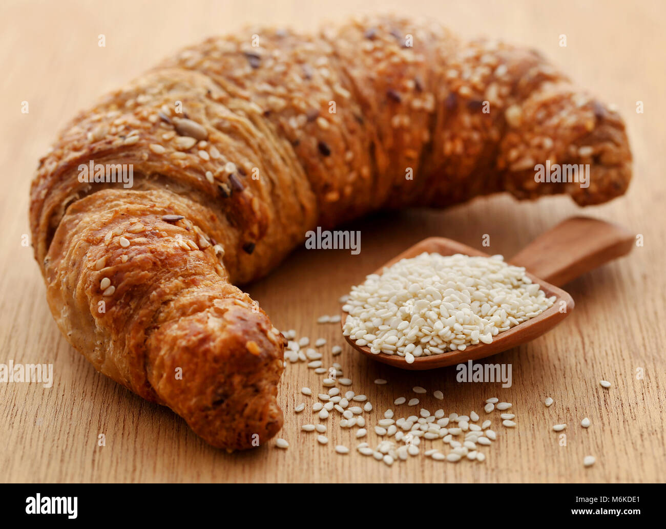 Sesame croissant hi-res stock photography and images - Alamy