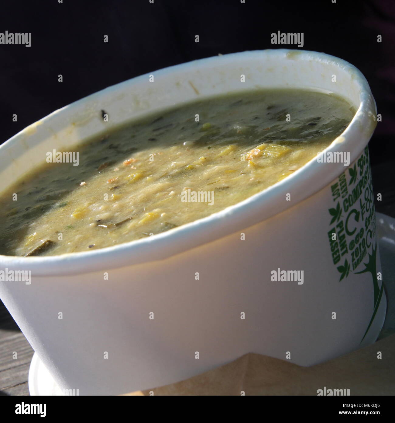 Swanpool beach cafe food Stock Photo - Alamy