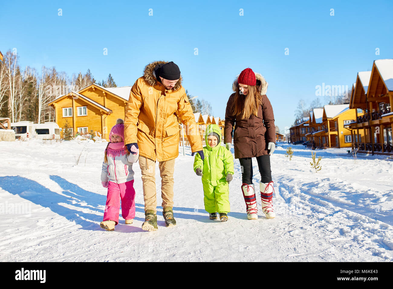 Family weekend out of town Stock Photo - Alamy