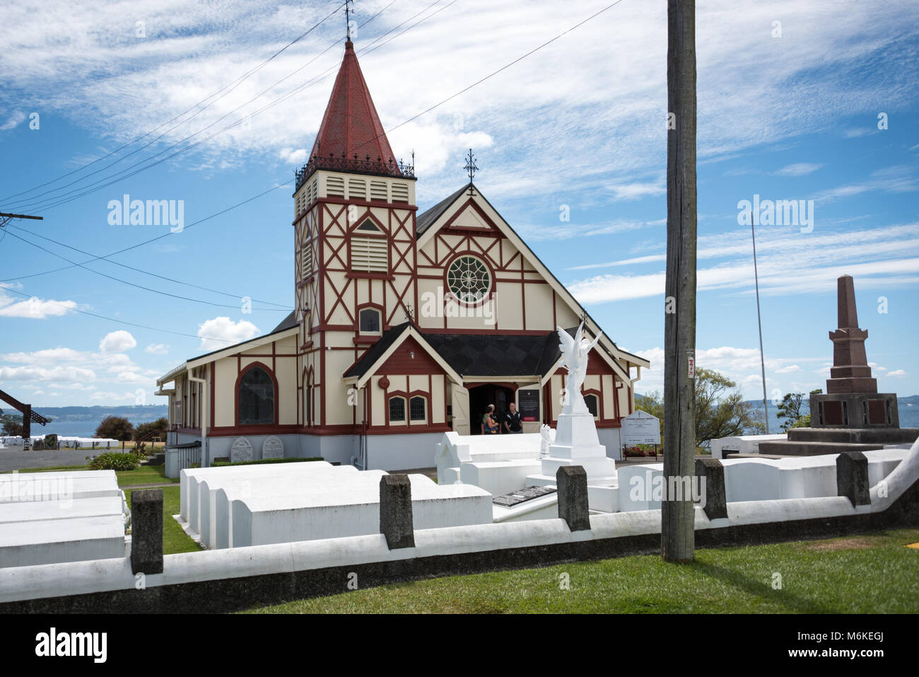 Rotorua maori marae hi-res stock photography and images - Alamy
