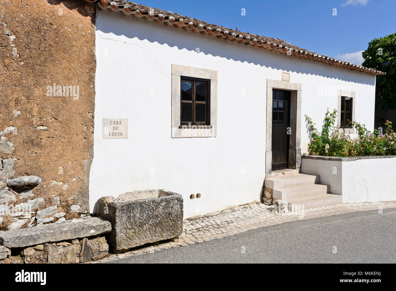The house of Lucia, Aljustrel, Fatima, Portugal Stock Photo - Alamy