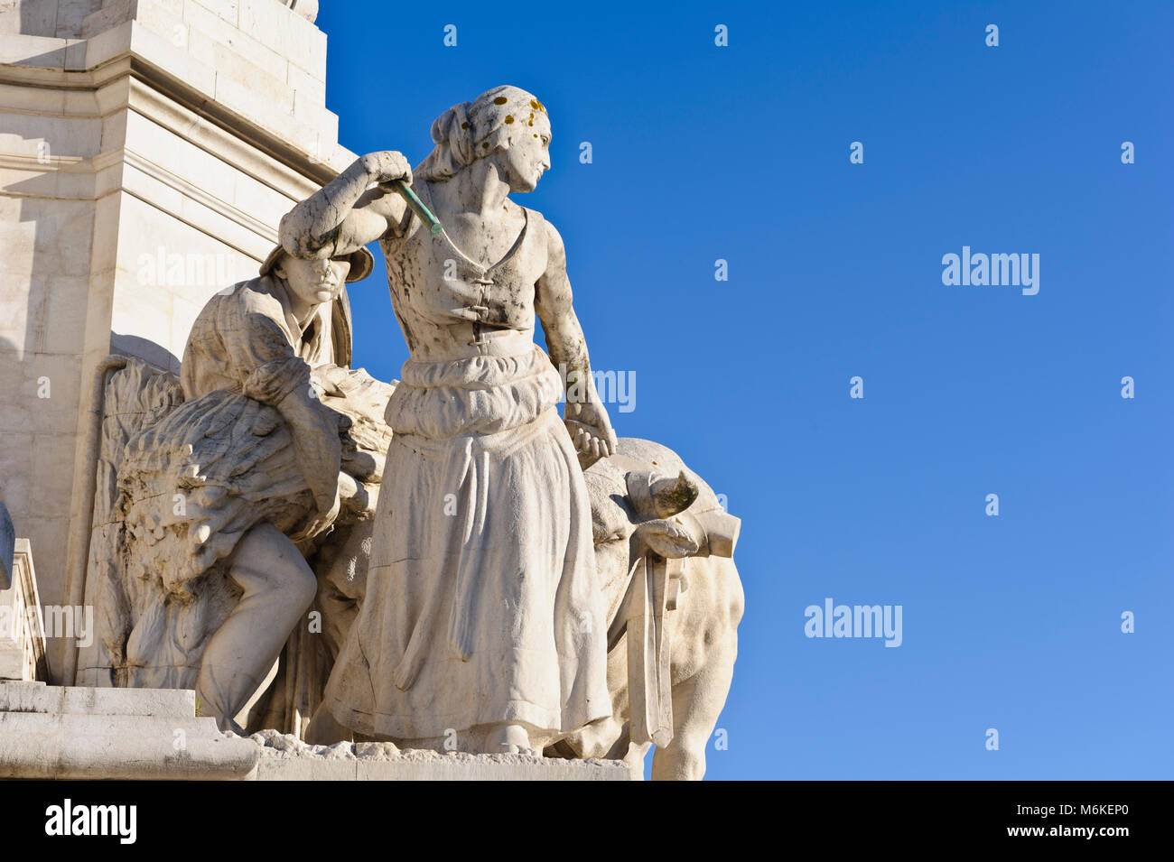 Marquess of Pombal Statue, Lisbon, Portugal Stock Photo - Alamy