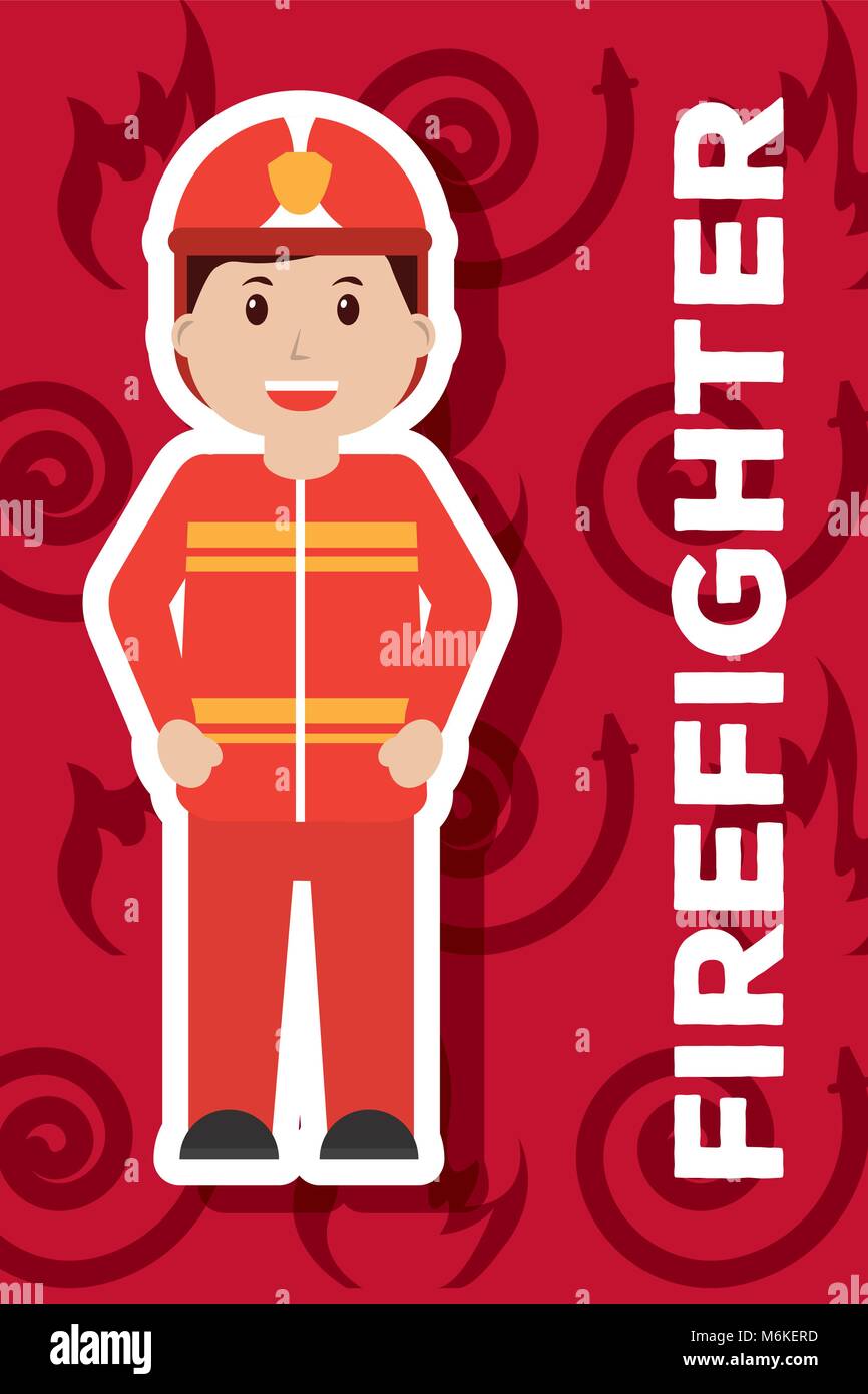 people worker profession card Stock Vector Image & Art - Alamy