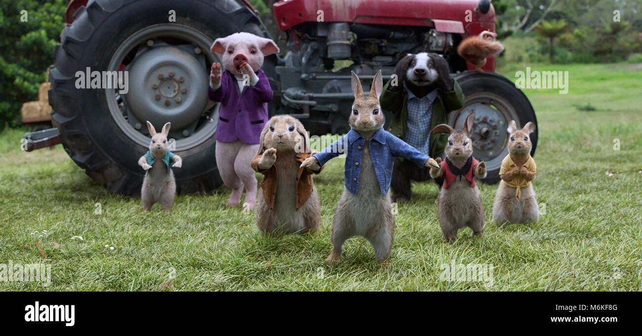 Peter Rabbit is an upcoming 2018 American 3D live-action/CGI animated ...