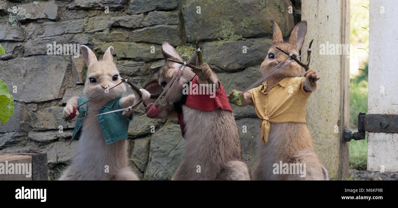 Peter Rabbit is an upcoming 2018 American 3D live-action/CGI animated ...