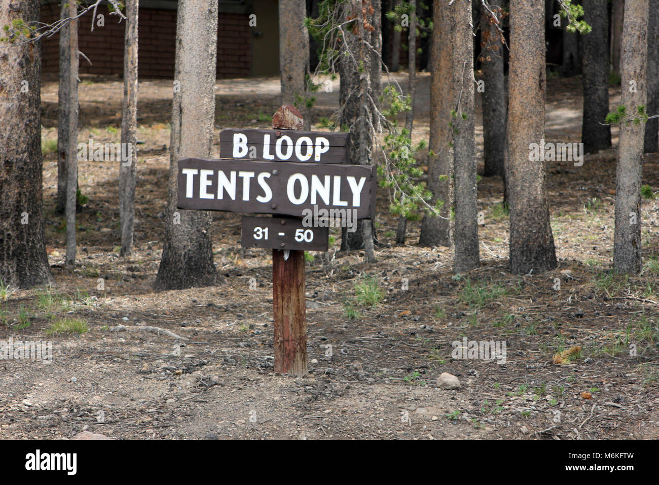 Tents only sign Stock Photo - Alamy