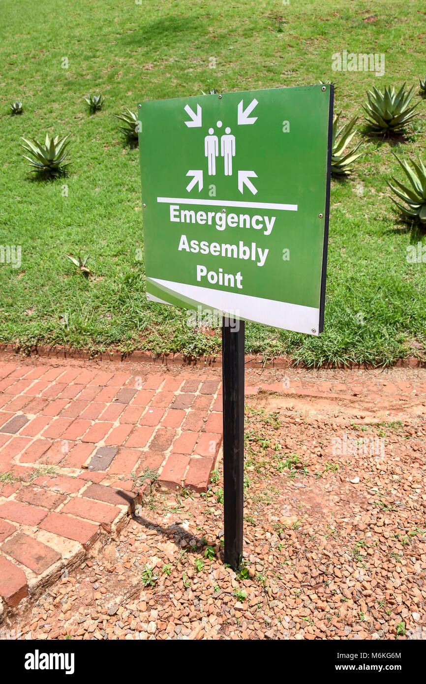 Emergency assembly point High Resolution Stock Photography and Images ...