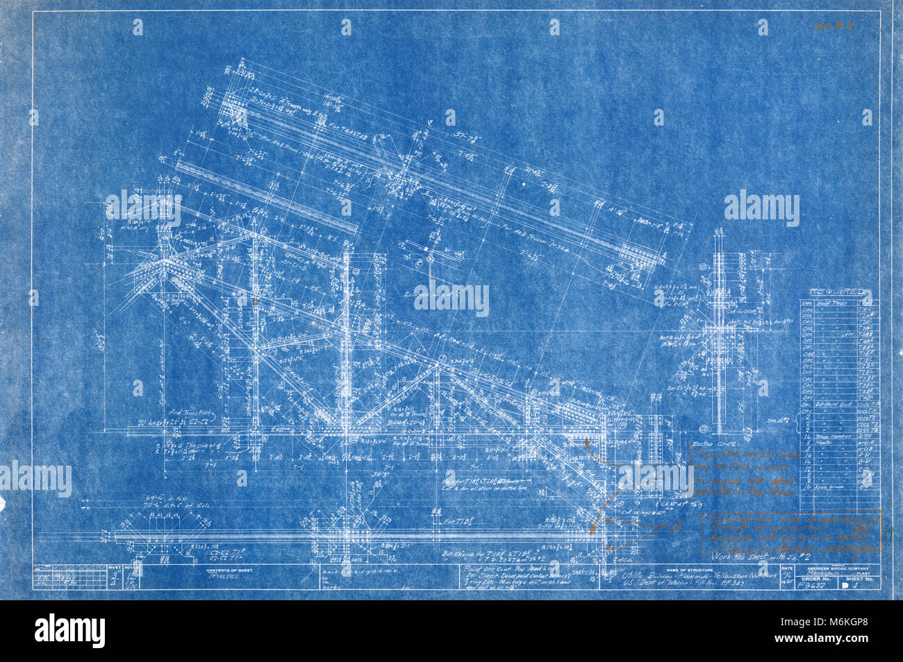 . Utility Building, Mammoth, Yellowstone National Park (P.W. Project F ...
