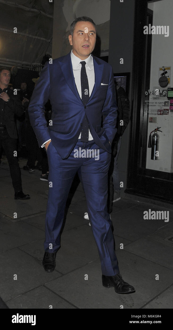 BGT Judges Seen Leaving The London Palladium Featuring: David Walliams ...