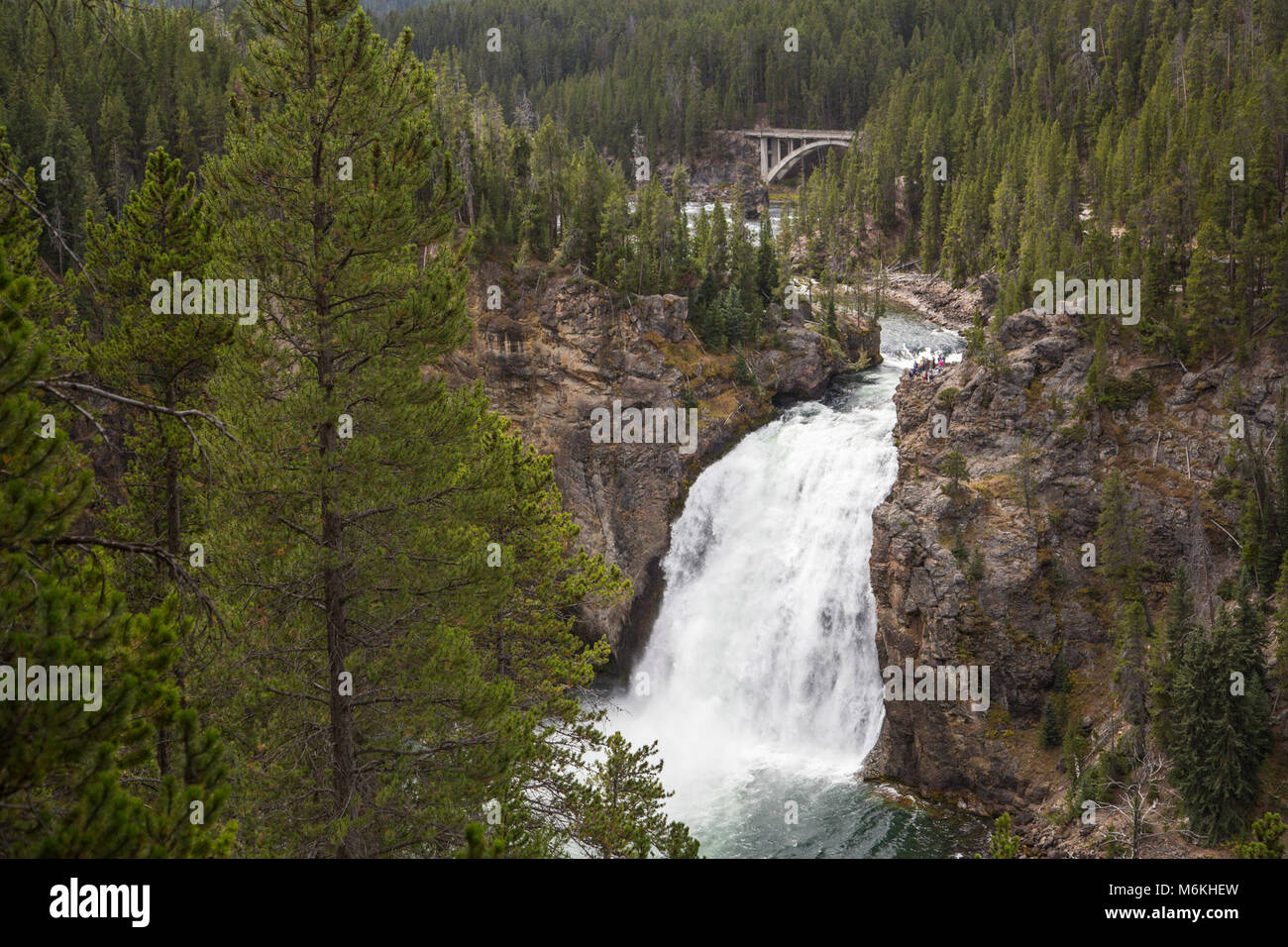 Upper Falls as seen from Upper Falls Viewpoint. Upper Falls as seen ...