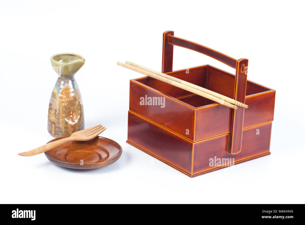 Japanese Bento Box with rice,Bento boxes are popular for their ...