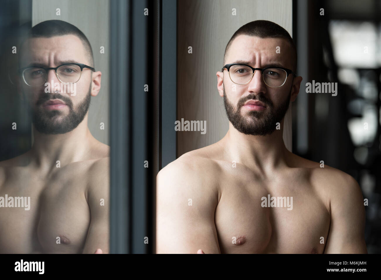 Handsome Good Looking And Attractive Young Man With Muscular Body ...