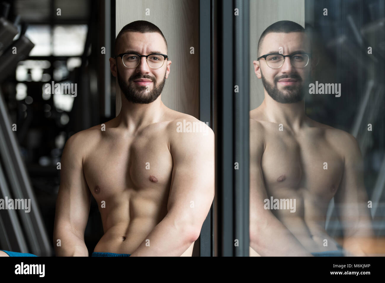 Handsome Good Looking And Attractive Young Man With Muscular Body ...