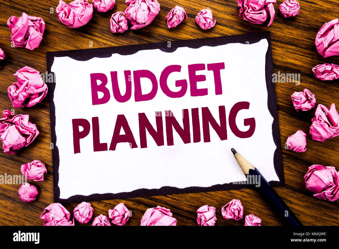 Hand writing text caption inspiration showing Budget Planning. Business ...