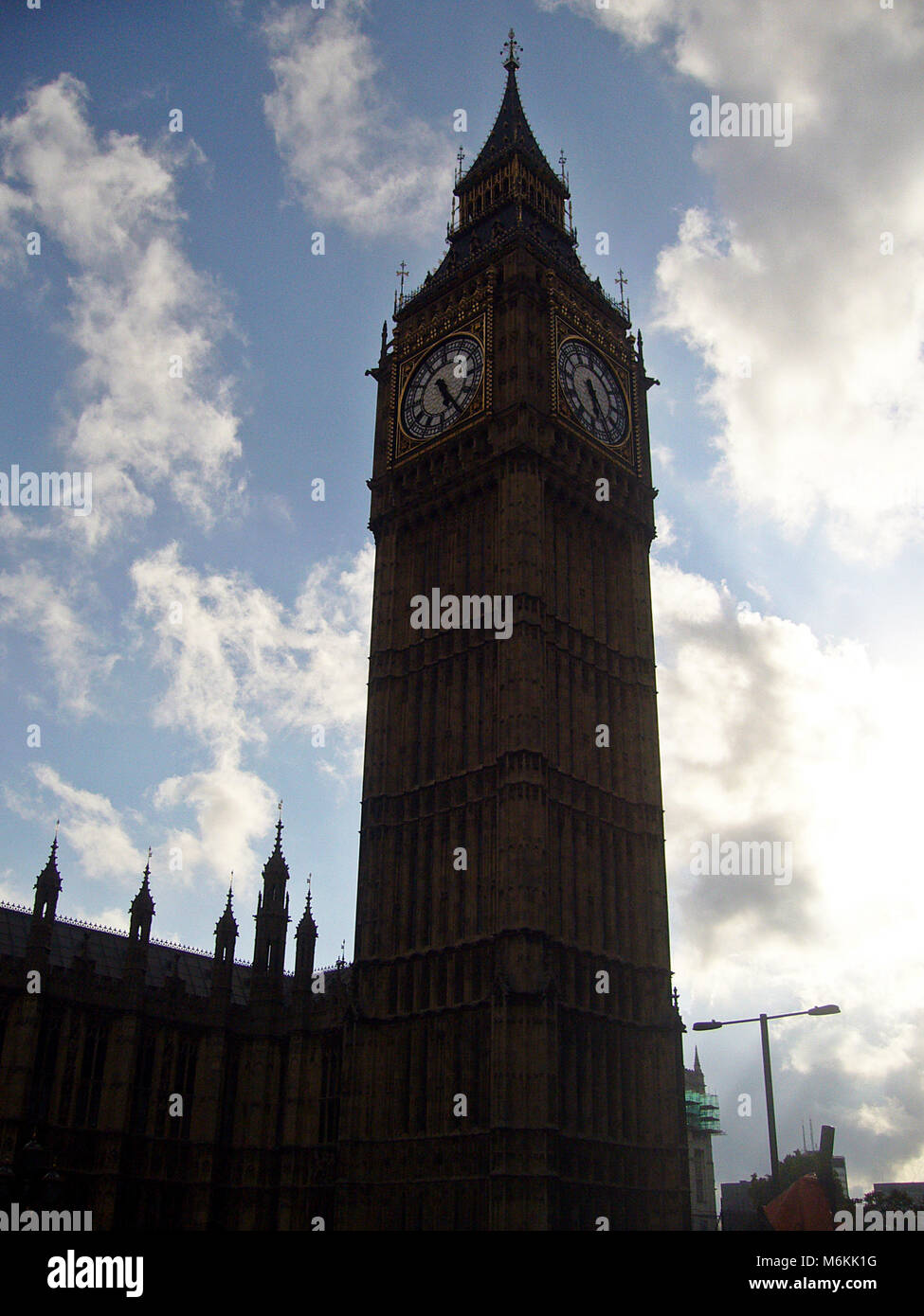 Tower Big Ben in London Stock Photo - Alamy