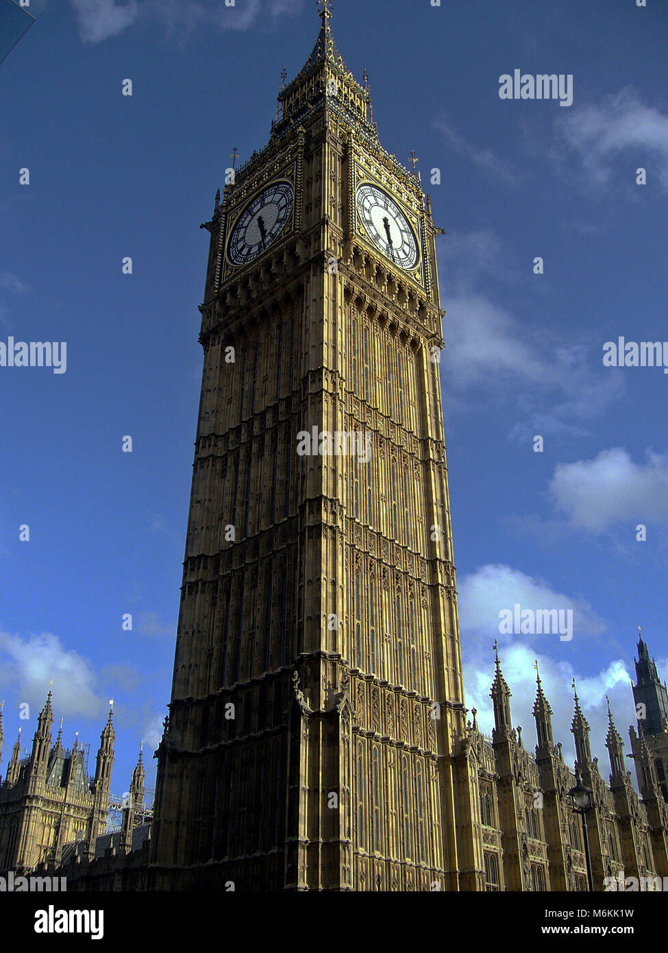 Tower Big Ben in London Stock Photo - Alamy