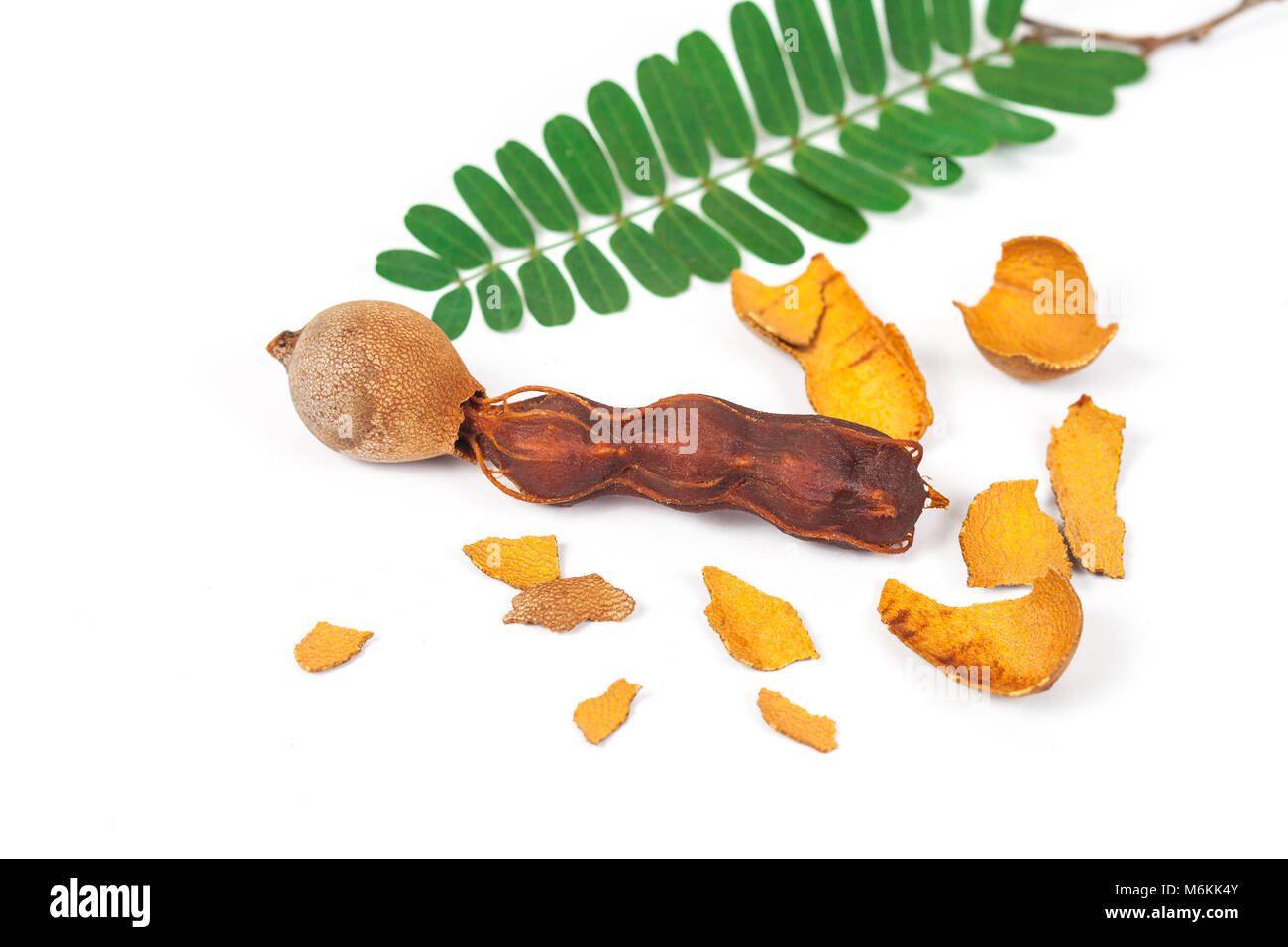 tamarind - Sweet ripe tamarind with isolated on a white background ...