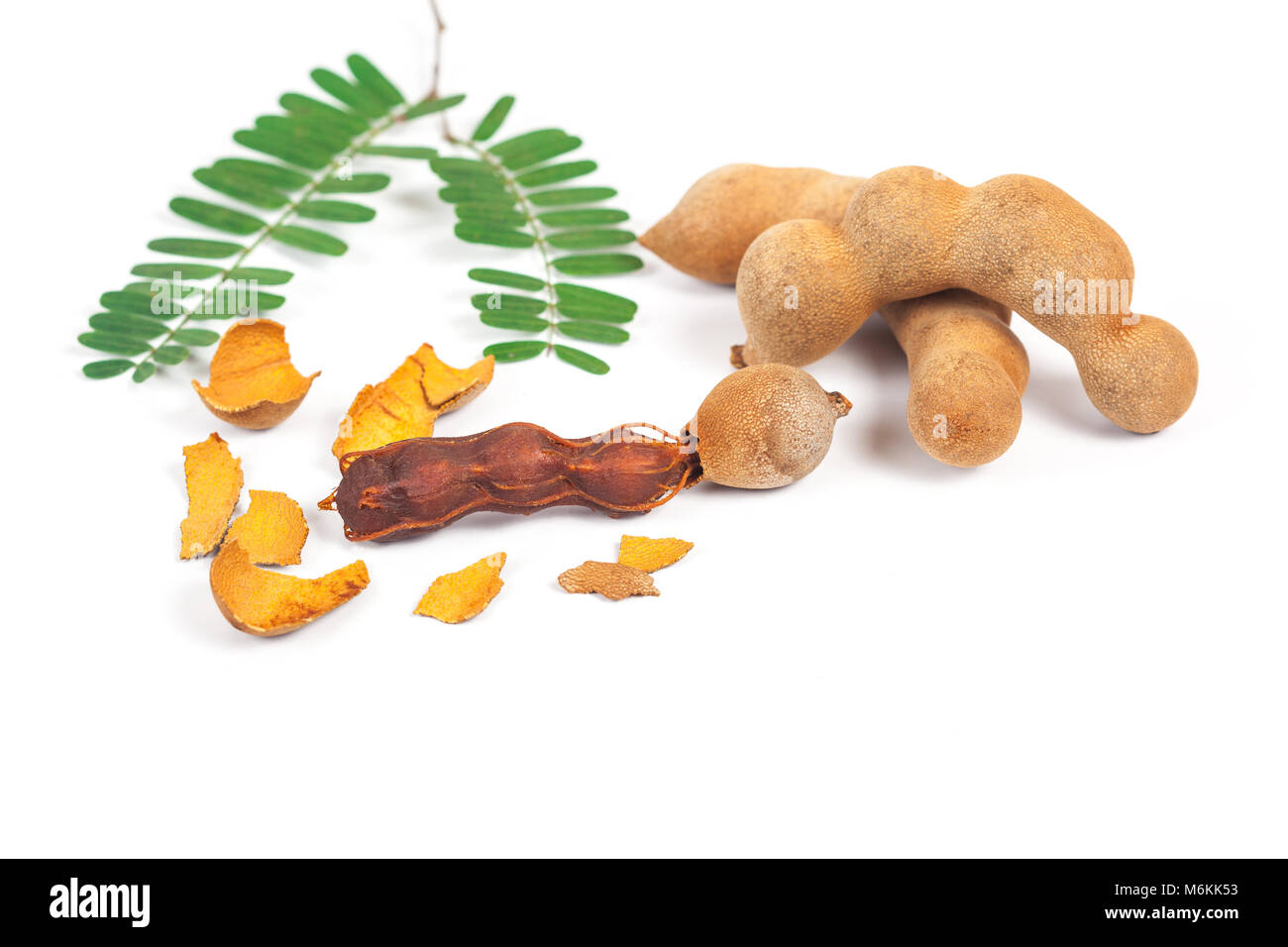 tamarind - Sweet ripe tamarind with isolated on a white background ...