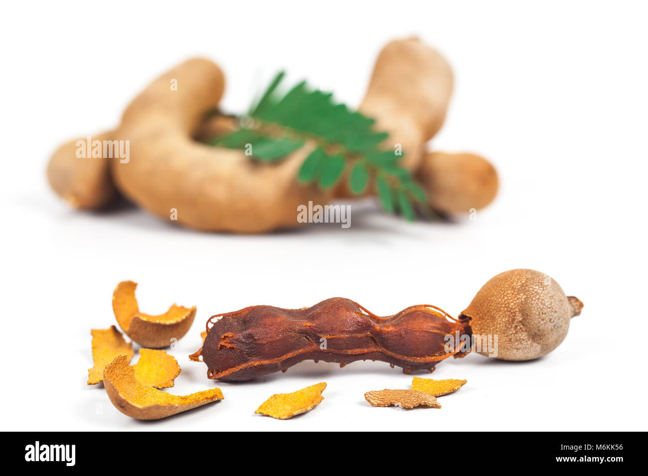 tamarind - Sweet ripe tamarind with isolated on a white background ...