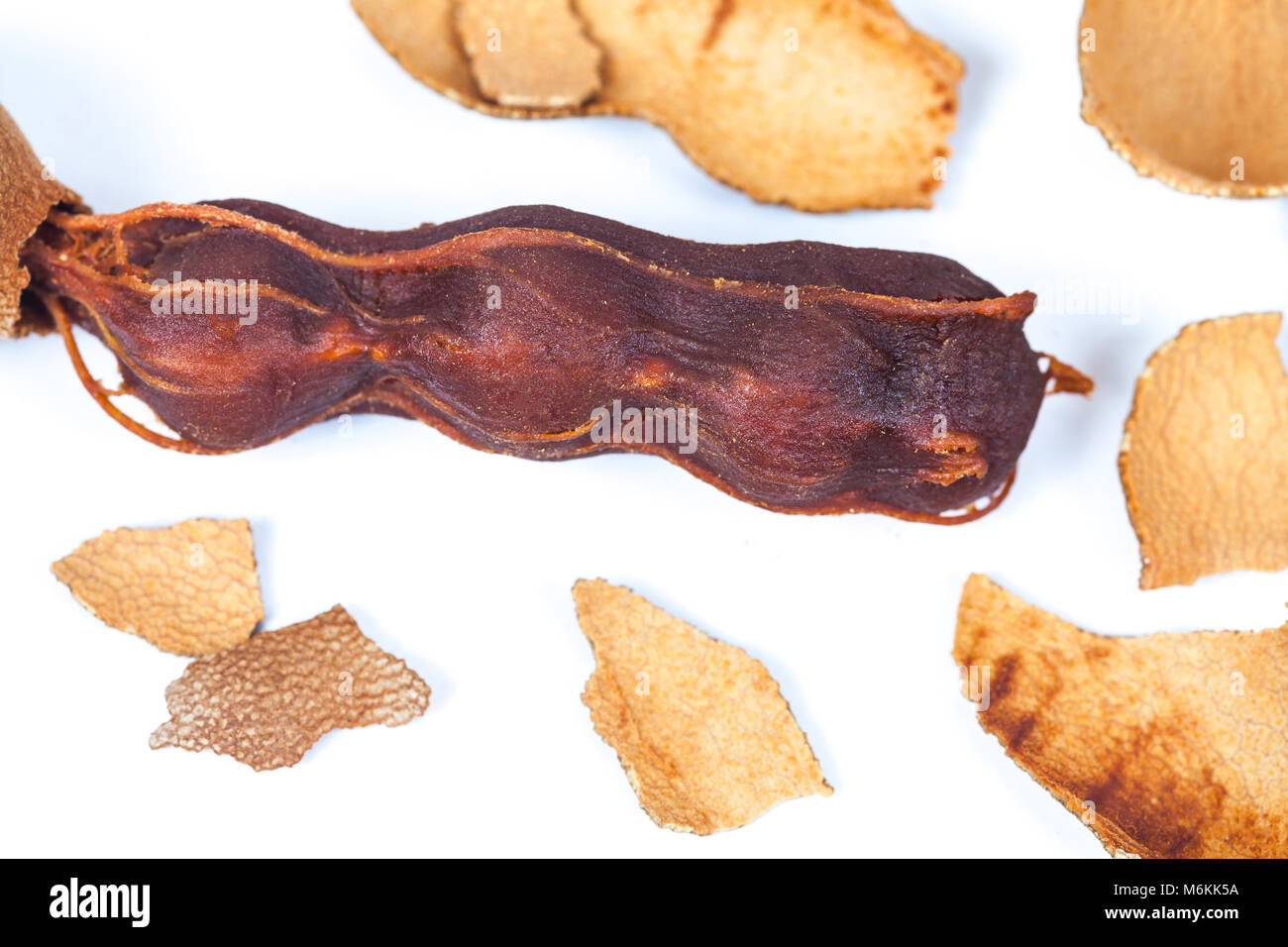 tamarind - Sweet ripe tamarind with isolated on a white background ...