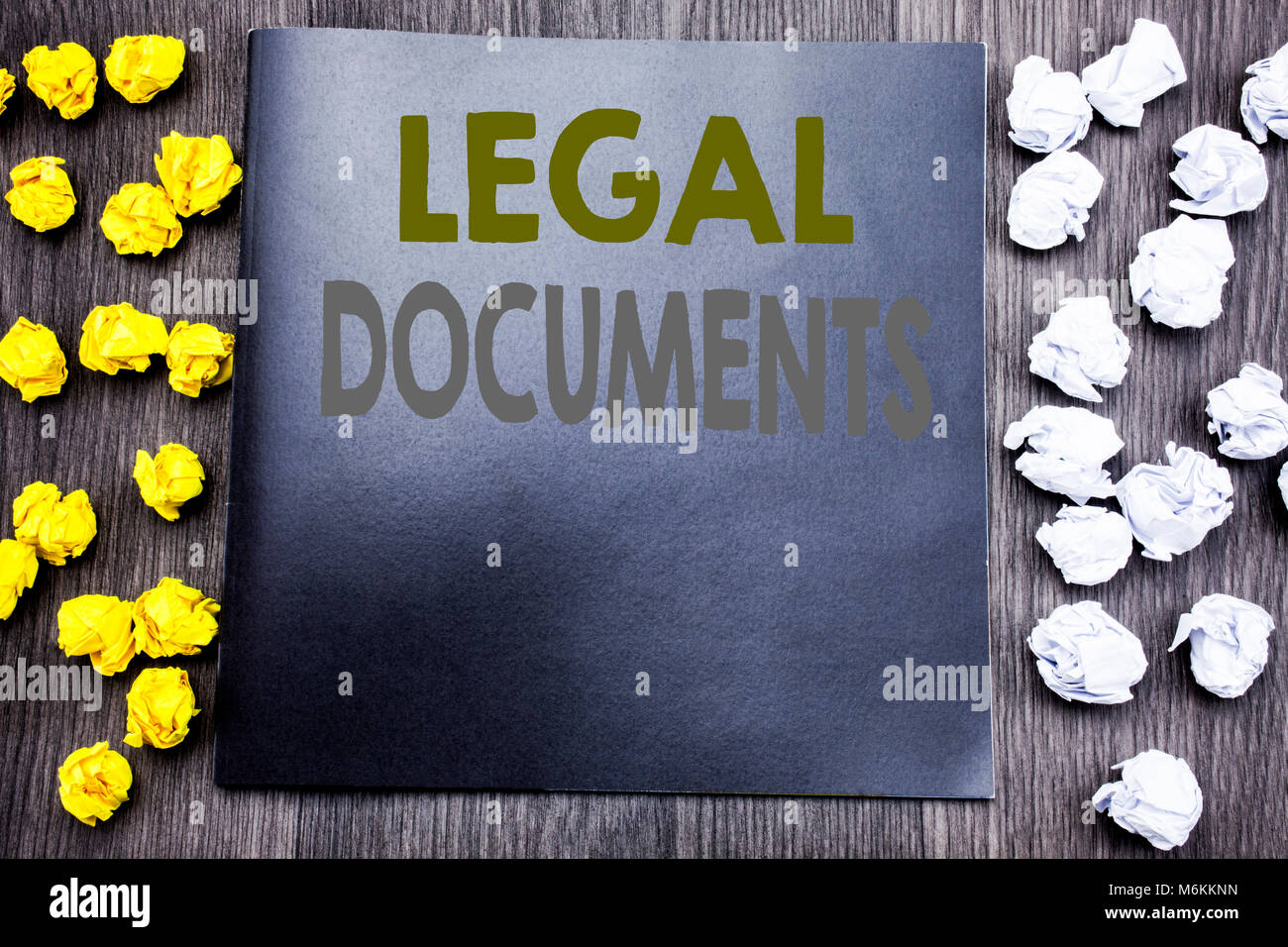 Hand writing text caption inspiration showing Legal Documents. Business ...