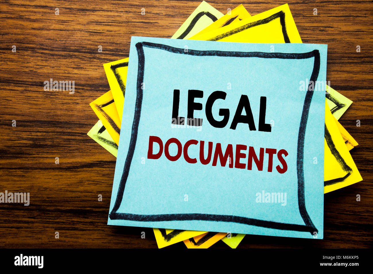 Hand writing text caption inspiration showing Legal Documents. Business ...