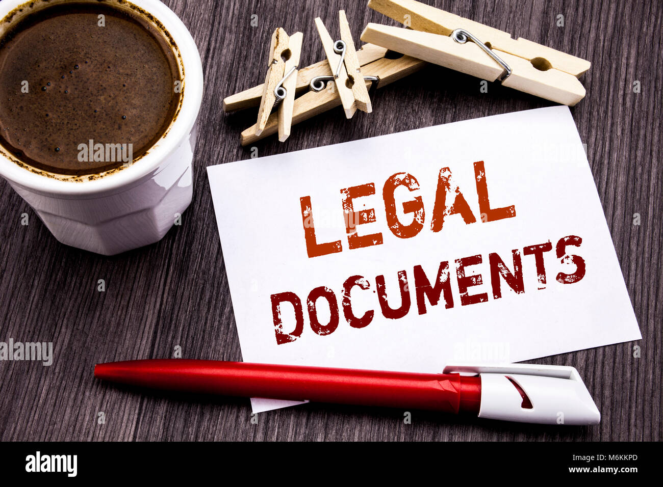 Hand writing text caption inspiration showing Legal Documents. Business ...