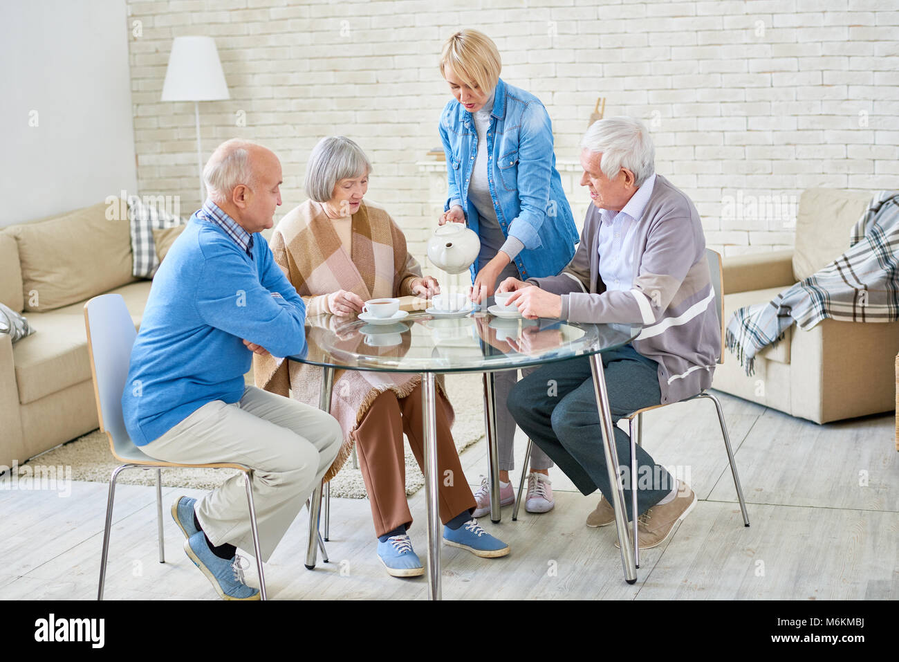 Old family tea hi-res stock photography and images - Alamy