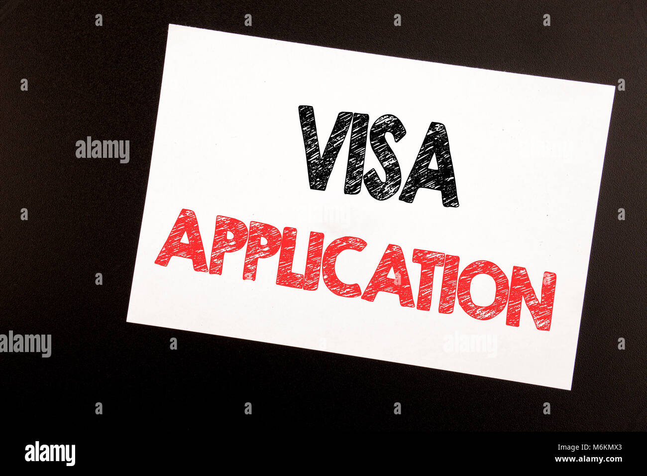Hand writing text caption inspiration showing Visa Application ...