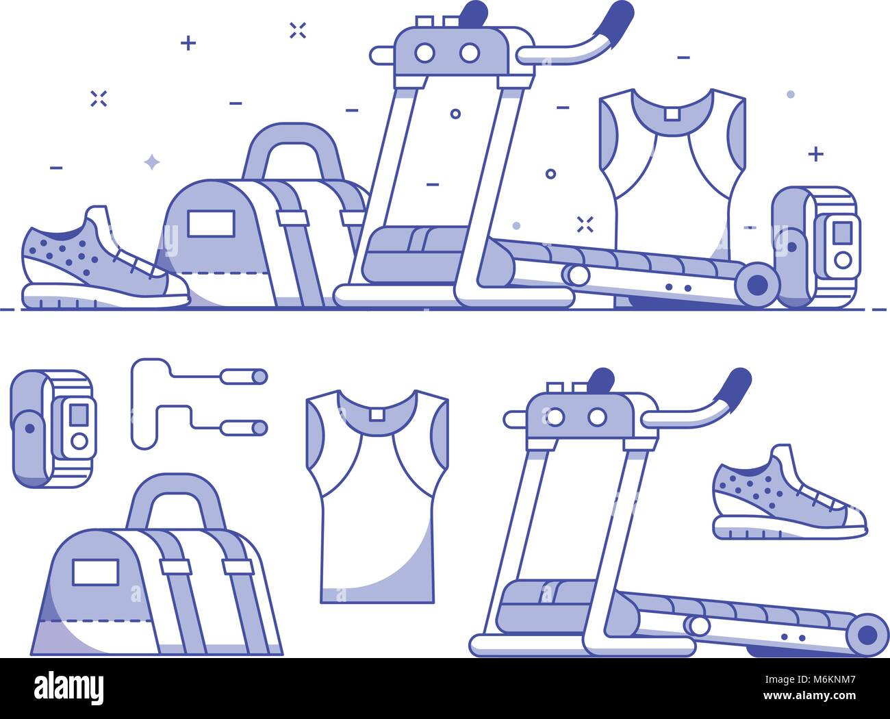 Fitness, Walking and Running Icons Set Stock Vector Image & Art - Alamy
